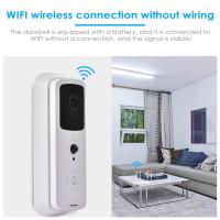 China Rechargeable Home Smart Wireless Video Doorbell Tuya Wifi Intercom Doorbell for sale