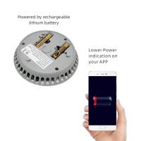 China Tuya App Control Photoelectric Optical WIFI Smart Smoke Detector For Home Security for sale
