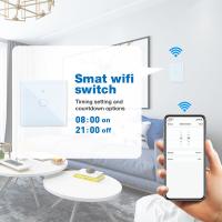 China OEM ODM EU UK Standard 1gang Smart Wifi Wall Switch Waterproof For Home Automation for sale