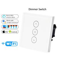 China 110V 220V LED 3 Gang Smart Light Switch Dimmer for Smart Home for sale