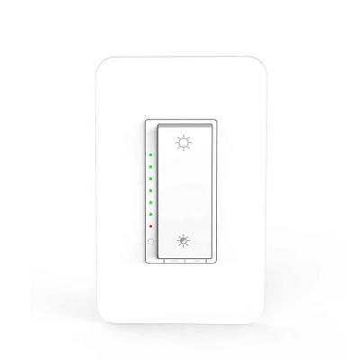 China Tuya Wireless Intelligence Smart Wifi Wall Switch 16A FCC Smart Home Dimmer Switch for sale