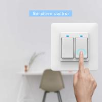 China WIFI 2 Gang Smart Switch No Neutral for sale