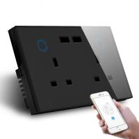 China UK Smart WiFi Wall Socket With USB Socket Charger for sale