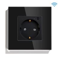 China In-Wall EU Smart Outlet Plug 13A With Alexa Google Home & IFTTT No Hub Required for sale