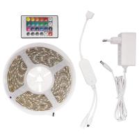 China 5m Rgb LED Strip Light Waterproof With Remote 5050 Smd 44 Key Remote for sale