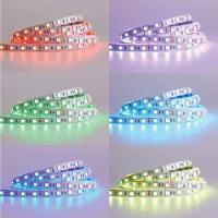 China Alexa and Google Assistant Full color smart light strip Segmented Color Control DC5V for sale