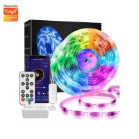 China USB Wifi Controlled Led Strip 2 Rolls Of 32.8ft 16 Million Colors for sale