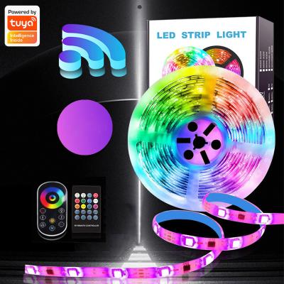 China USB Wifi Controlled Led Strip 2 Rolls Of 32.8ft 16 Million Colors for sale
