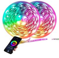 China 30W 16 Million Colors Wifi Rgb LED Strip Light 16.4ft With App Control for sale