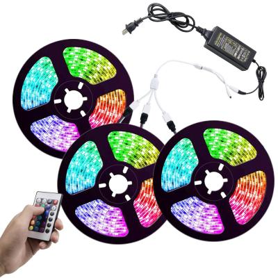China DIY 50 Feet LED Strip Lights , SMD5050 Smart Bluetooth LED Strip Lights for sale