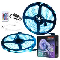 China DIY 50 Feet LED Strip Lights , SMD5050 Smart Bluetooth LED Strip Lights for sale