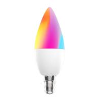 China Tuya AC100V 240V Voice Control Light Bulb 4.5W 350LM 2700K-6500K Dimmable Multicolor for sale