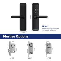China Safe Password FPC Fingerprint Smart Digital Keypad Door Lock IP65 for sale