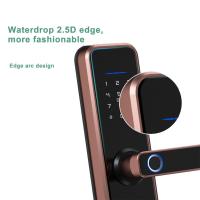 China Wifi Bedroom Door Lock Fingerprint Easy Install for sale