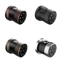 China Wifi Cylinder Lock Zinc Alloy Round Home Gate Tubular Knob Lock for sale