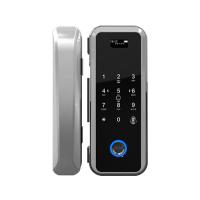 China SHUWEI Password IC Card Wifi Sliding Door Lock WiFi Electronic Glass Door Lock for sale