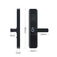 China Waterproof Tuya App Electric Smart Wifi Door Lock Biometric Fingerprint for sale