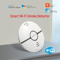 China Battery 2.4Ghz Wifi Wifi Smoke Detector for sale