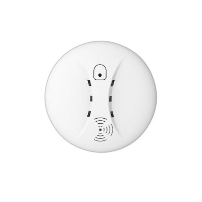 China Battery Operated Smoke Fire Detector Photoelectric Sensor Alarms With Light Sound Warning for sale