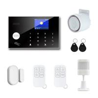 China 4G/3G GSM Alarm Smart Home Security Kit With LED Screen Door Sensor SMS/Calling Auto Dial for sale
