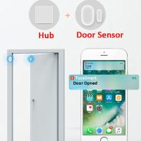 China ZigBee Smart Door Window Break Sensor Home Security Alarm System Smart Life Tuya App Remote Control for sale