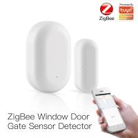 China ZigBee Smart Door Window Break Sensor Home Security Alarm System Smart Life Tuya App Remote Control for sale