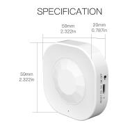 China IFTTT Smart Home PIR Wireless Infrared Motion Detector Security Tuya APP Burglar Alarm Sensor for sale