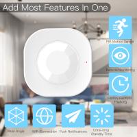 China IFTTT Smart Home PIR Wireless Infrared Motion Detector Security Tuya APP Burglar Alarm Sensor for sale