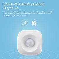 China WiFi Wireless Security Alarm Smart Motion Sensor Free Notification Tuya APP Control PIR Motion Detector for sale