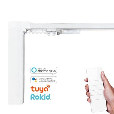 China Household Life Mobile APP Control Smart Curtain Motor Voice Control Tuya ZigBee Curtain Motor for sale