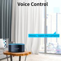 China WiFi Control Smart home curtain opener Automatic Curtain Track Work with Amazon Alexa Google Home for sale