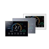China Tuya Alexa And Google Home Wi-Fi Room Smart Wireless Thermostat With Touchscreen Color Display for sale