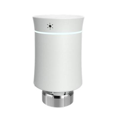 China Wifi Thermostat Radiator Zigbee 3.0 Tuya Wifi TRV Radiator Valve Thermostat for sale