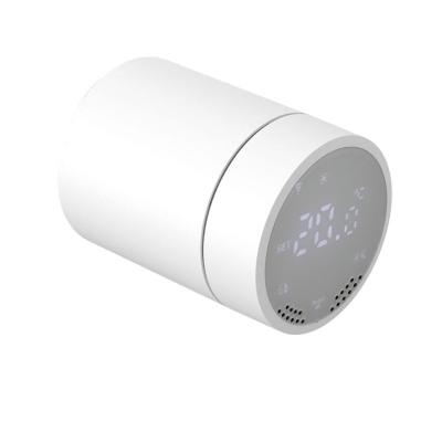 China Temperature Control Smart TRV Wifi Zigbee Radiator Thermostat With Google Home And Alexa for sale
