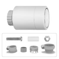 China Temperature Control Smart TRV Wifi Zigbee Radiator Thermostat With Google Home And Alexa for sale
