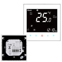 China Tuya App Voice Control Smart Wireless Thermostat Timer 3A Floor Heating Wifi Capable Thermostat for sale