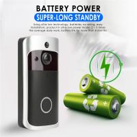 China WiFi 720P Video Smart Home Wireless Doorbell PIR Security Door Chine Bell With IR Night for sale
