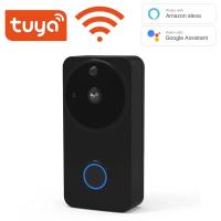 China Real Time Night Vision Tuya Smart Life Video Doorbell OLED HD WiFi Security Camera for sale