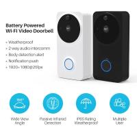 China Real Time Night Vision Tuya Smart Life Video Doorbell OLED HD WiFi Security Camera for sale