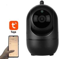 China Tuya Home Mini cmos Smart Surveillance Camera With 360 View Remote Control Two-Way Audio for sale