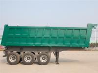 China Carbon Steel T700 Heavy Duty Semi Trailers 3 Axle 26M3 - 30M3 30t 40 Ton 50T Dump Trailer for sale