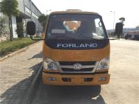 China Forland 4x2 5000L Tanker Truck Trailer 2 Axles 5m3 Sewage Suction Truck for sale