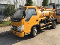 China Forland 4x2 5000L Tanker Truck Trailer 2 Axles 5m3 Sewage Suction Truck for sale
