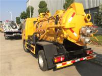 China Forland 4x2 5000L Tanker Truck Trailer 2 Axles 5m3 Sewage Suction Truck for sale
