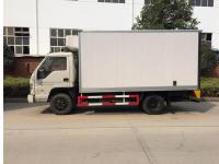 China DFAC Small Refrigerated Van Truck Fast Food Cooling Van Body ISO 9001 Approved for sale