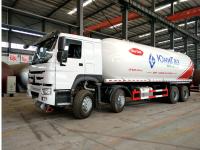 China Sinotruk HOWO 35.5m3 LPG Tanker Truck , LPG Gas Delivery Truck For Cooking Gas for sale