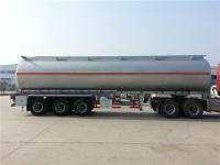 China Professional Heavy Duty Semi Trailers 42000L 45000 L 50000 L Oil / Fuel Tank Trailer for sale