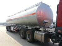 China Professional Heavy Duty Semi Trailers 42000L 45000 L 50000 L Oil / Fuel Tank Trailer for sale