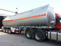 China Professional Heavy Duty Semi Trailers 42000L 45000 L 50000 L Oil / Fuel Tank Trailer for sale
