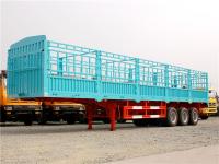 China 40T 45T 40 Ft Semi Trailer , 3 Axle Container Semi Trailer For Warehouse / Storehouse for sale